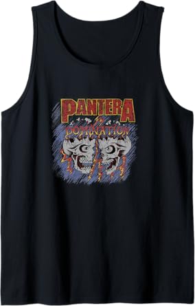 Amazon.com: Pantera Official Domination Tank Top : Clothing, Shoes & Jewelry